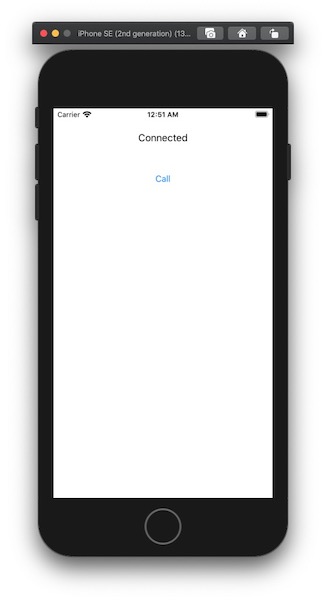 Making an in-app voice call
