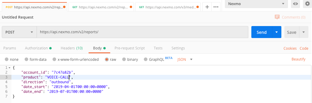 Create a CSV report using a graphical tool
