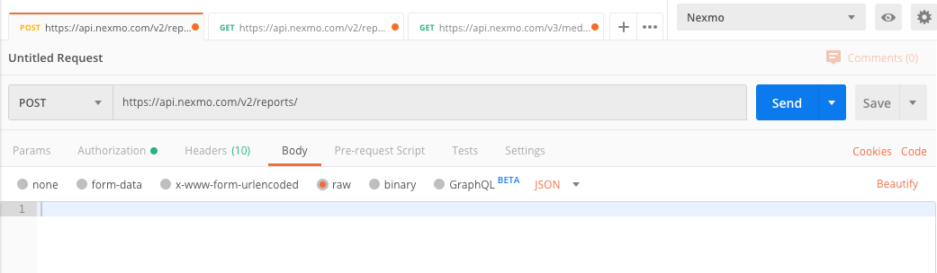 Create a CSV report using a graphical tool