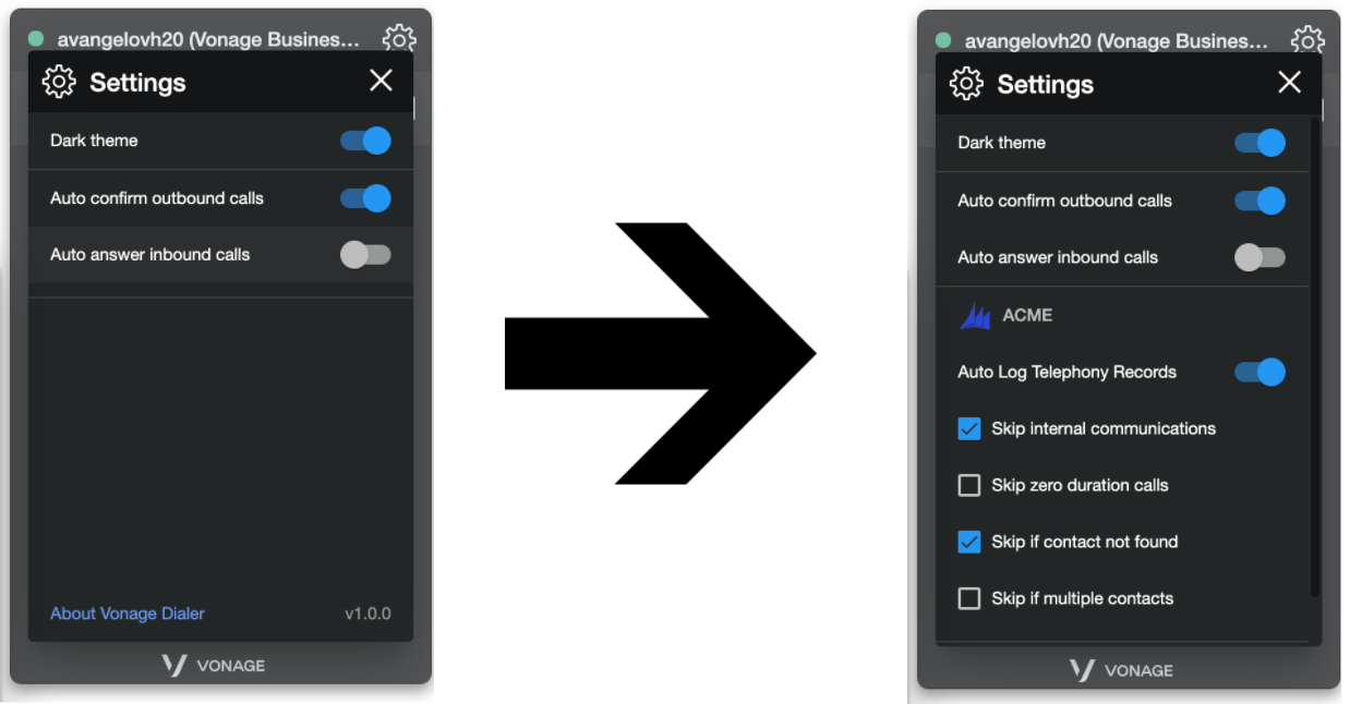 Customizing the User Interface