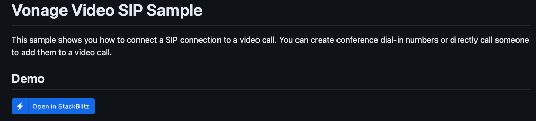 Bridging Phone Calls into Video Meetings - API Use Case | Vonage API Documentation