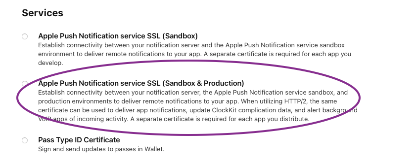 Push Notifications in iOS | Vonage Client SDK Documentation
